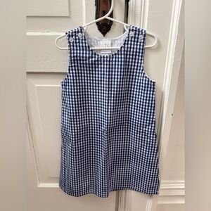 Love That Cotton | Dresses | Charming Blue Checkered Kids Dress | Poshmark